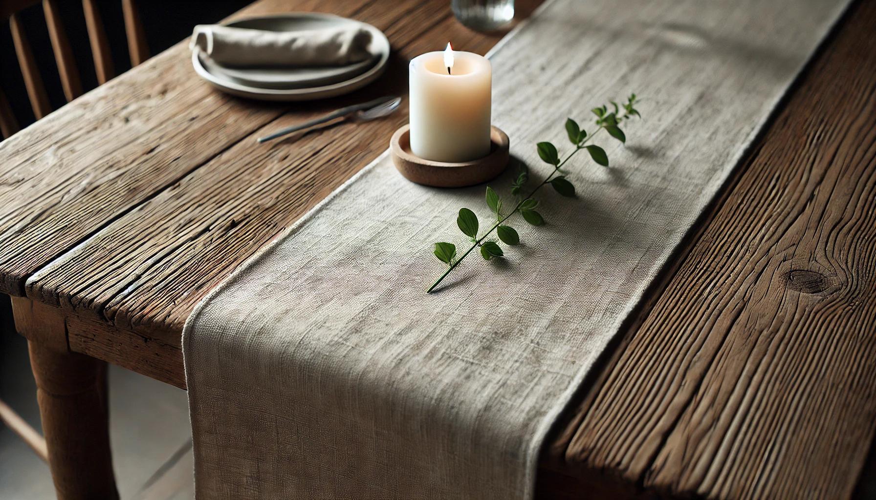Trends in Minimalist Table Runners: What's Popular in 2024? - Brio Trends
